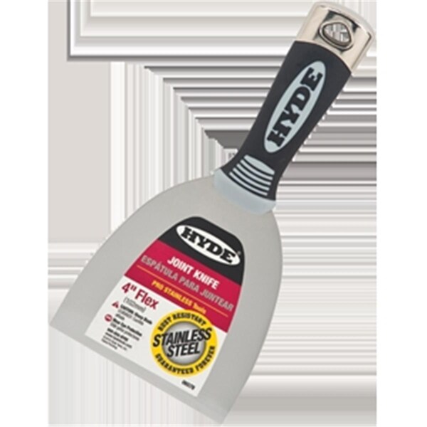 Hyde Industrial Blade Solutions 6578 4 in. Pro Stainless Flex Joint Knife Hammer Head ...